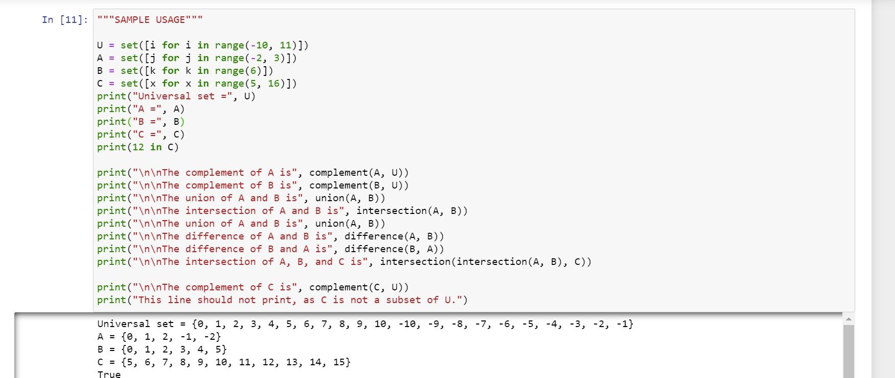 Solved Use bitstrings to complete the implementation of the | Chegg.com