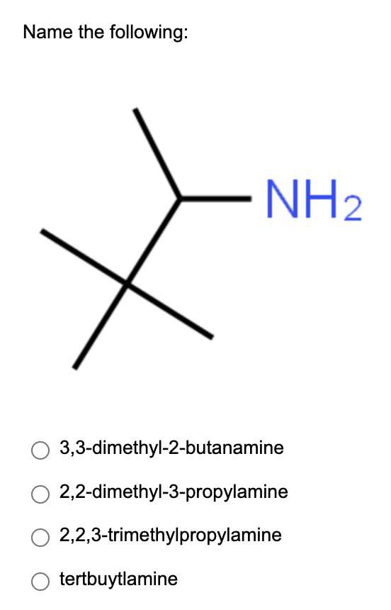 Solved Name the | Chegg.com