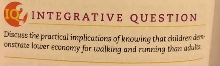 Solved INTEGRATIVE QUESTION Give recommendations for | Chegg.com