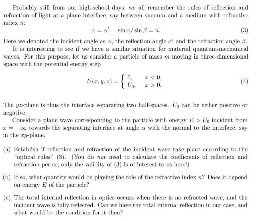Solved Probably still from our high-school days, we all | Chegg.com