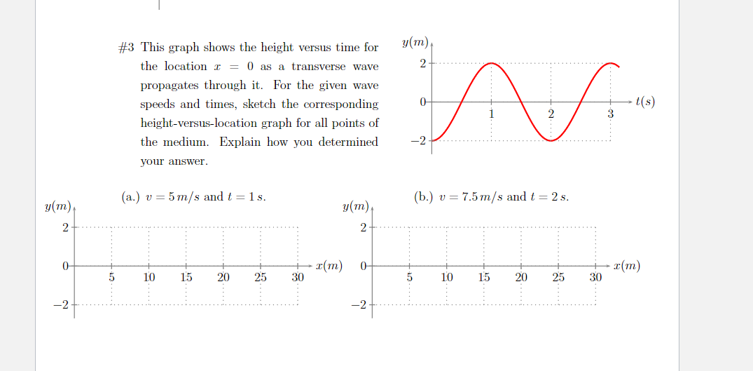 Solved #3 ﻿This graph shows the height versus time forthe | Chegg.com