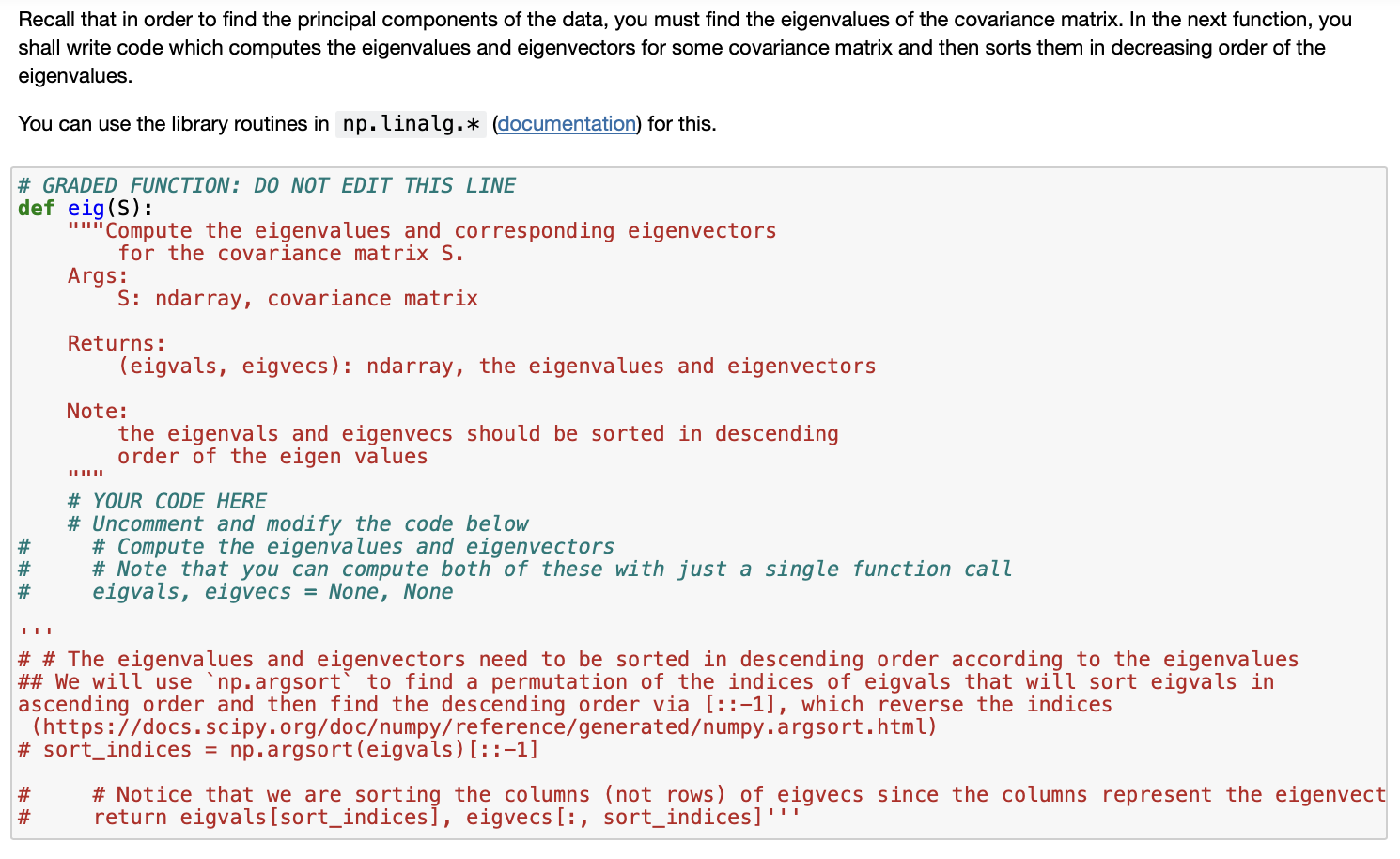 implement PCA and then apply it (once again) to the | Chegg.com