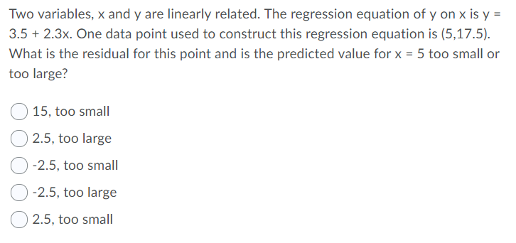 solved-two-variables-x-and-y-are-linearly-related-the-chegg
