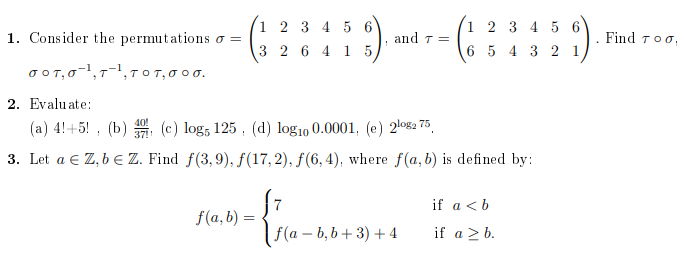 Solved Find too 1 2 3 4 5 6 1 2 3 4 5 6 1. Consider the | Chegg.com