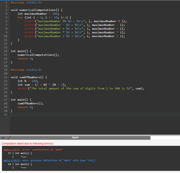 Solved I Do Not Know Why I Am Getting A Redefinition Of Main