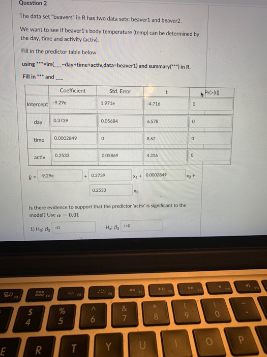 Solved Use the R assignment and RStudio to answer the | Chegg.com