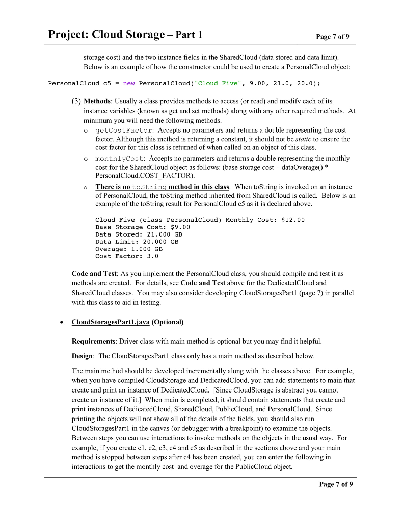 Solved I have completed CloudStorage and | Chegg.com