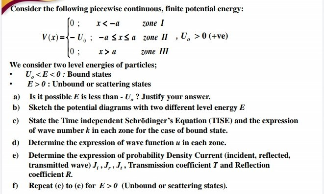 Solved Consider the following piecewise continuous, finite | Chegg.com