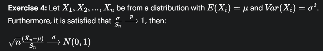 Solved Exercise 4: Let x1,x2,dots,xn be ﻿from a distribution | Chegg.com