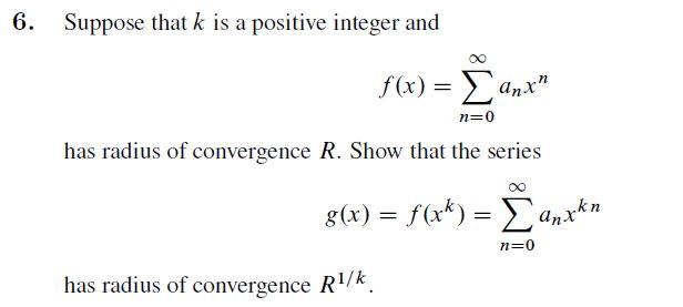 Solved 6. Suppose that k is a positive integer and | Chegg.com
