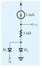 Solved Diode Circuit Exercise In the ideal-diode circuits | Chegg.com