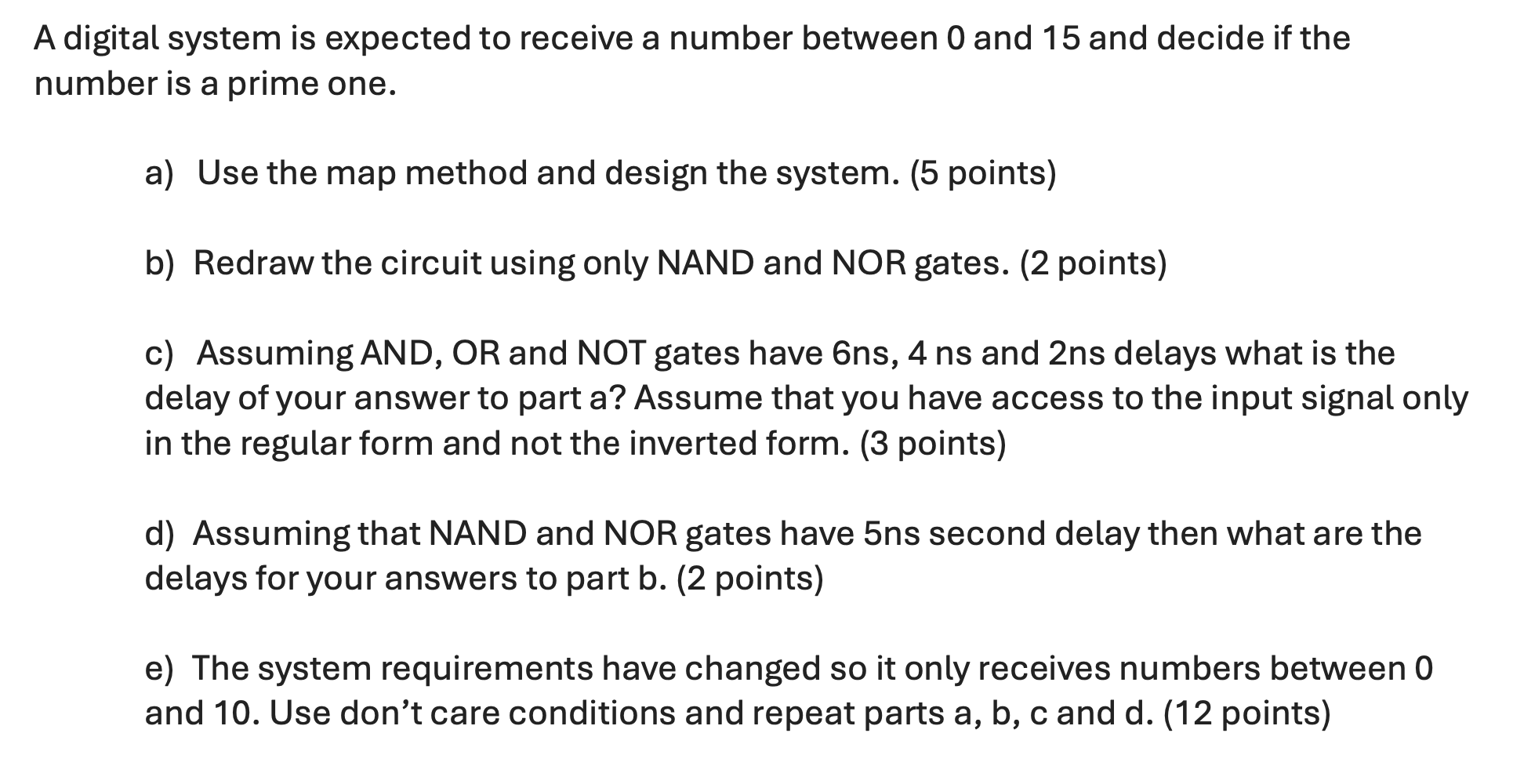 Solved A digital system is expected to receive a number | Chegg.com