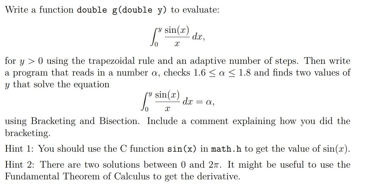 Solved I would appreciate a small nudge in the correct | Chegg.com