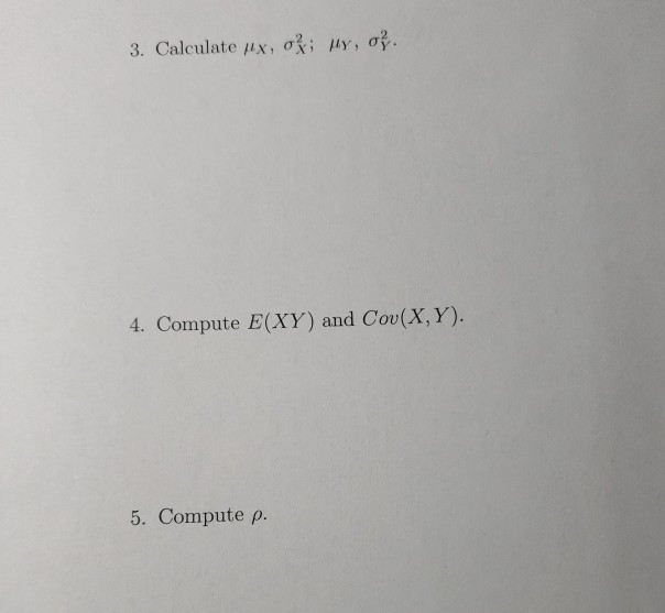 Solved Let the random variables X and Y have the joint p.m.f | Chegg.com