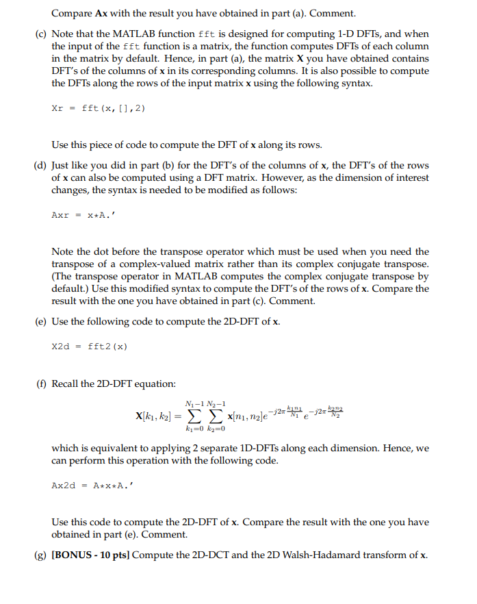 A magic square of order N ≥ 3 is an N × N matrix that | Chegg.com