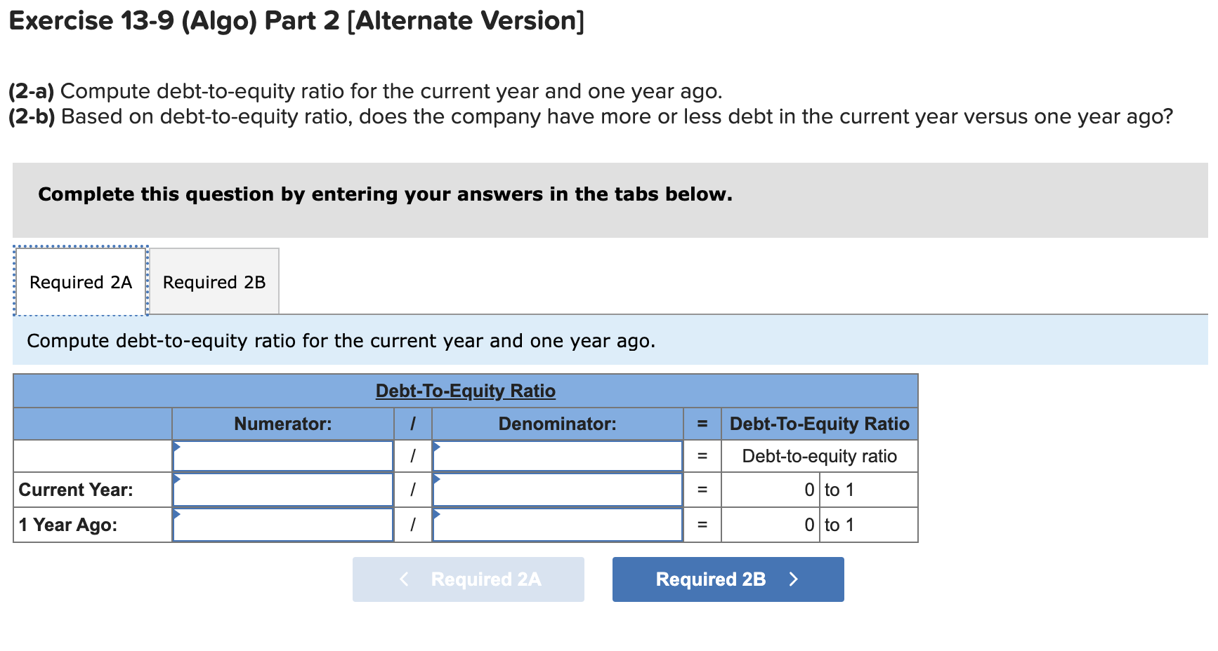 Solved Exercise 13-9 (Algo) Analyzing risk and capital | Chegg.com