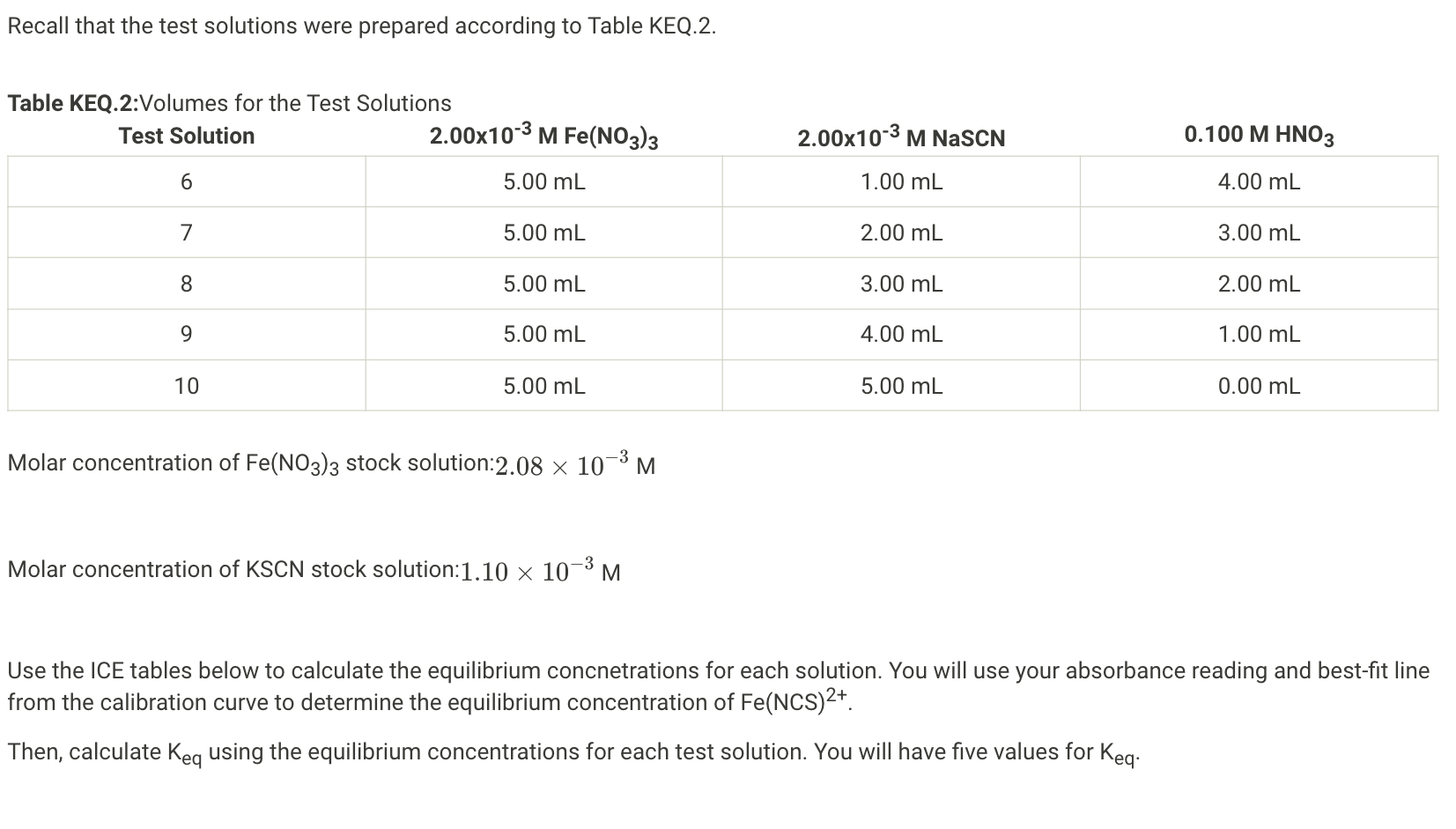 Solved Report Table KEQ.4: Solution 6 ICE Table Table view | Chegg.com Solved Report Table KEQ.4: Solution 6 ICE Table Table view | Chegg.com