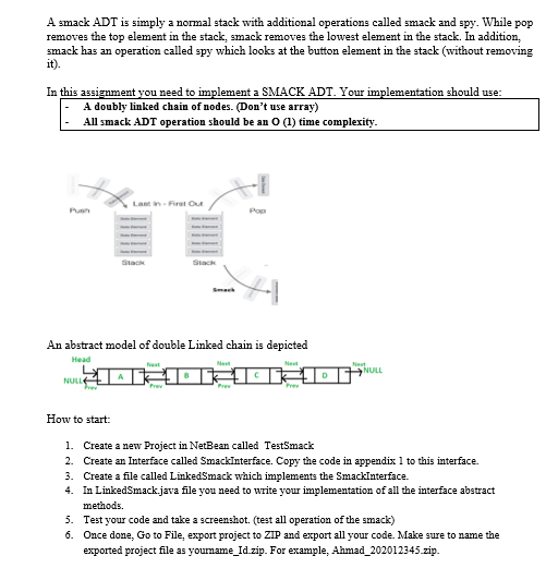 Solved Hint: You will need two pointers top and bottom | Chegg.com