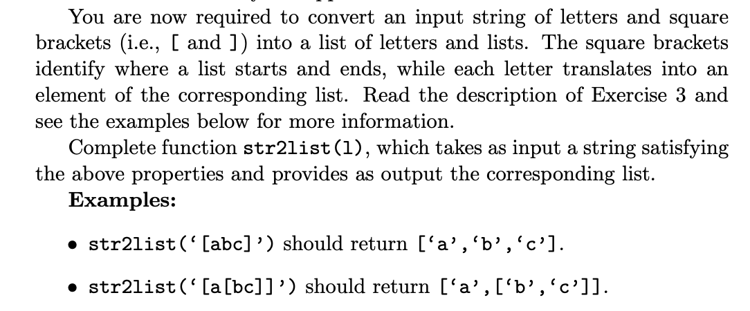 Solved You are now required to convert an input string of | Chegg.com