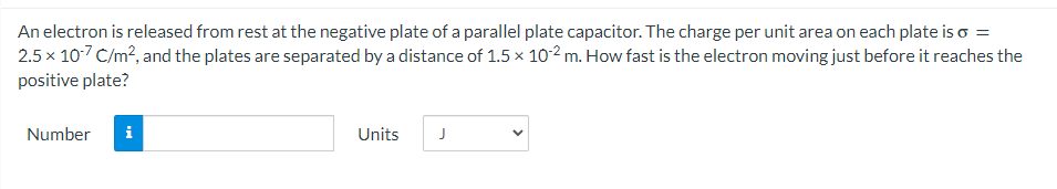 Solved An electron is released from rest at the negative | Chegg.com