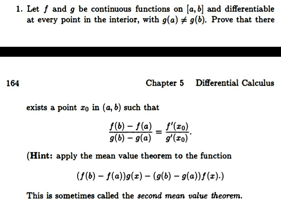 Solved 1. Let f and g be continuous functions on [a, b] and | Chegg.com