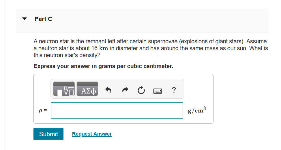 Solved Express your answer in grams per cubic centimeter. | Chegg.com