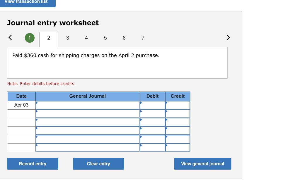 Solved Exercise 4-3 (Algo) Recording purchases, purchases | Chegg.com Solved Exercise 4-3 (Algo) Recording purchases, purchases | Chegg.com