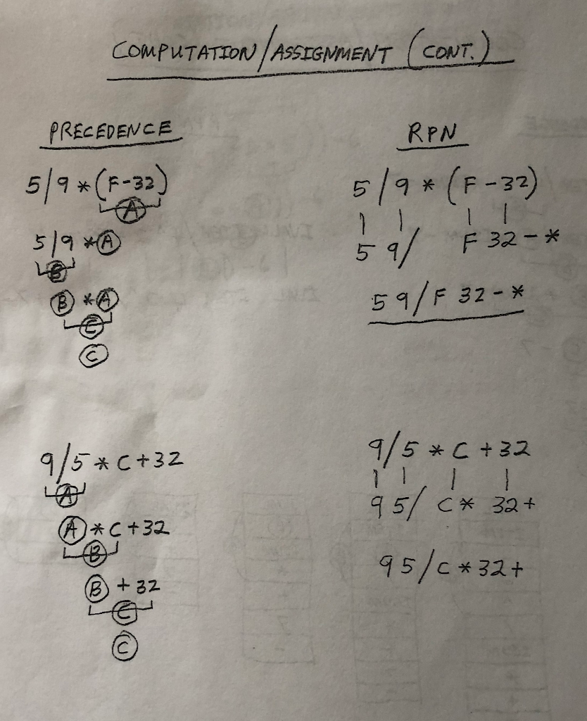 Solved COMPUTATION/ASSIGNMENT (CONT.) - ARRAY (TABLE) | Chegg.com