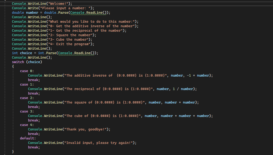 Solved Your program output: Welcome! Please input a number: | Chegg.com