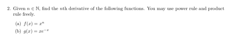 Solved 1. Prove the following closed form formulas for the | Chegg.com