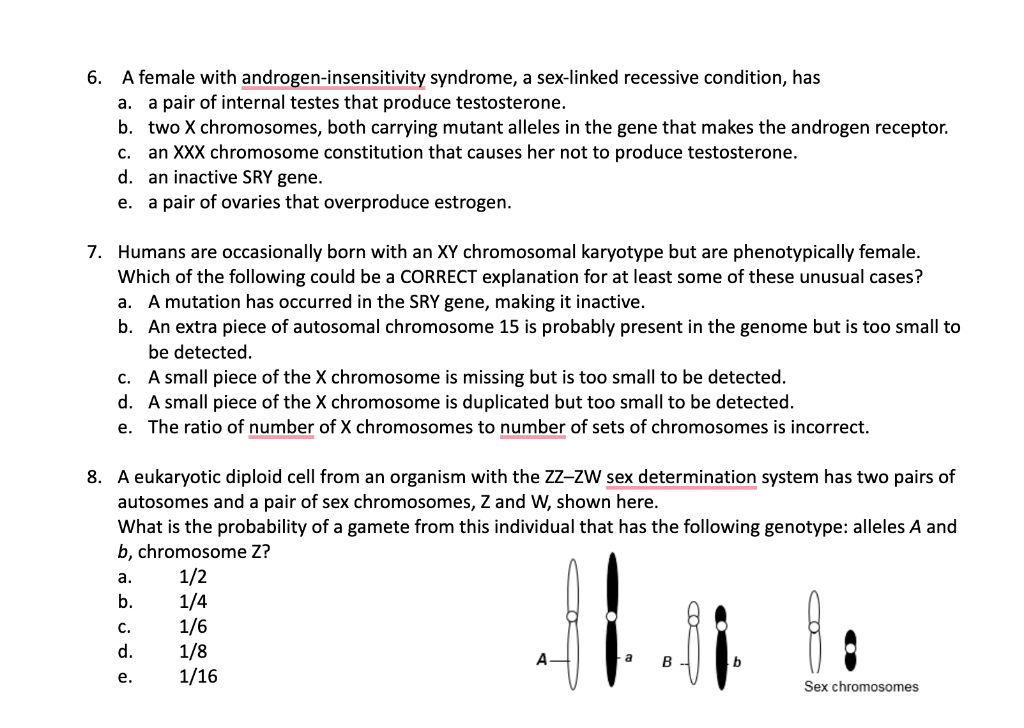 Solved Please answer questions 6, 7, and 8. The questions | Chegg.com