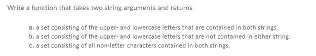 Solved Python Programming. Write the required answer in | Chegg.com