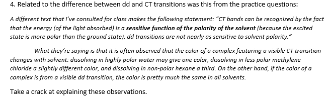 Solved 4. Related to the difference between dd and CT | Chegg.com