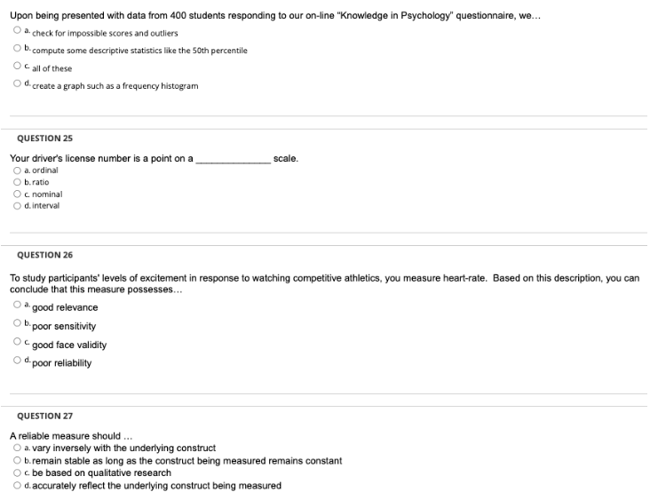 Solved Upon being presented with data from 400 students | Chegg.com