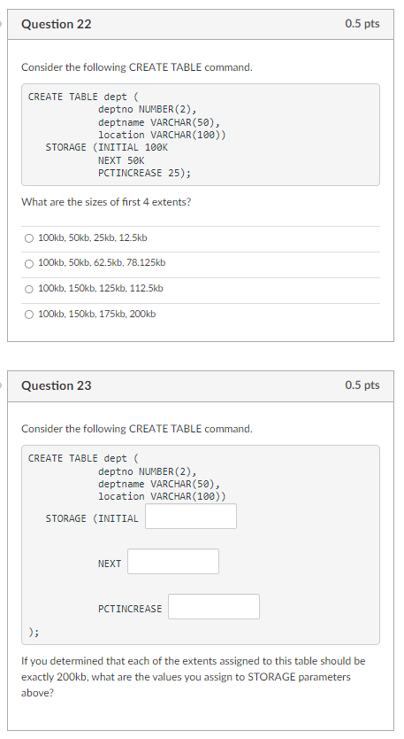 Solved Question 18 0.5pts INSTEAD OF triggers are used when | Chegg.com
