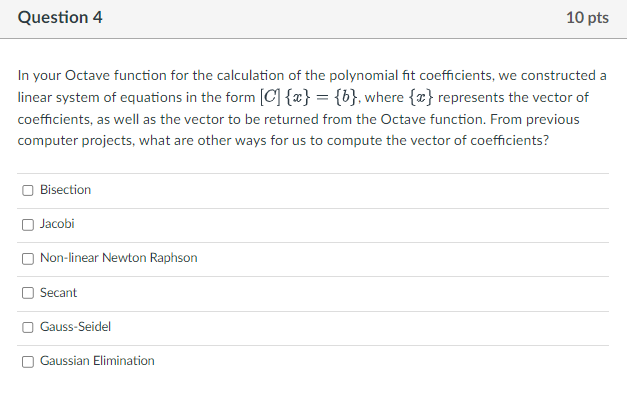 Solved In your Octave function for the calculation of the | Chegg.com