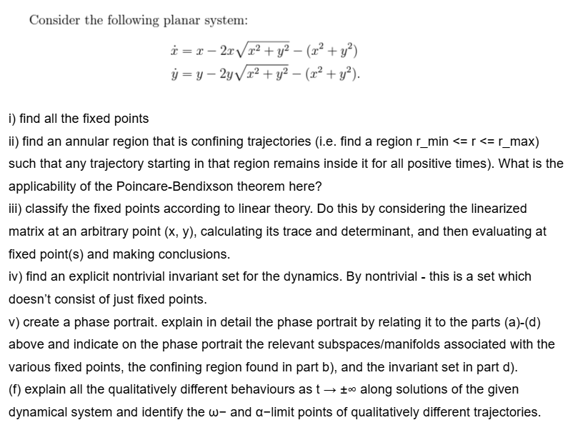 Solved Consider the following planar | Chegg.com