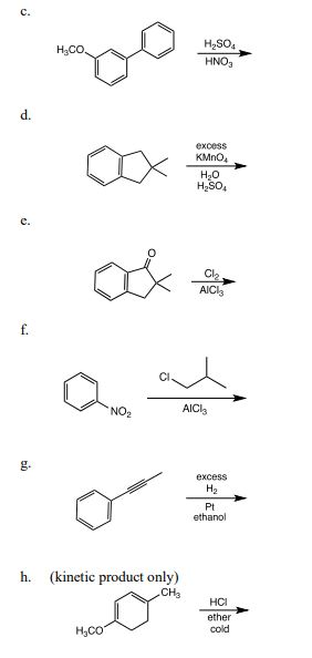 Solved Show the product(s) that would be formed in each of | Chegg.com
