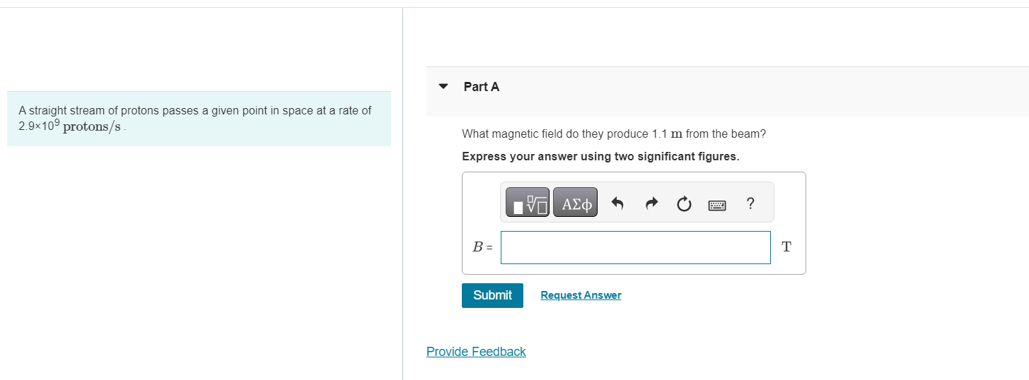 Solved A straight stream of protons passes a given point in | Chegg.com