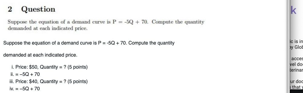 Solved Important: UU • Show all your work for full credit. | Chegg.com