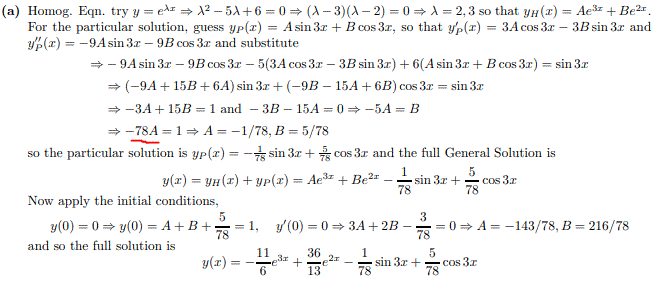 Solved A math question with solution. How in the solution | Chegg.com