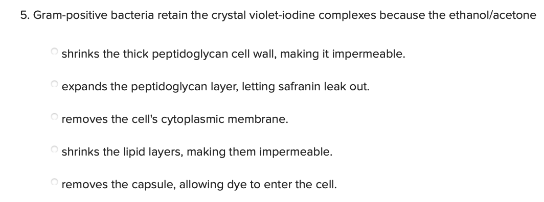 Solved Negative staining is commonly used to determine if | Chegg.com Solved Negative staining is commonly used to determine if | Chegg.com