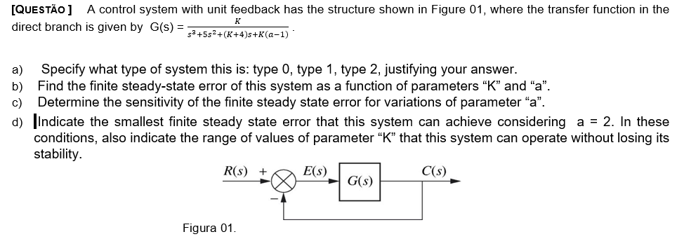 Solved type 0 = step type 1 = ramp (velocity) type 2 = | Chegg.com