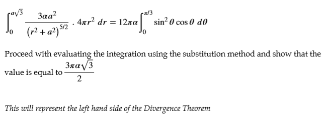 Solved A vector field F is defined by (r2 + a23/2 In | Chegg.com