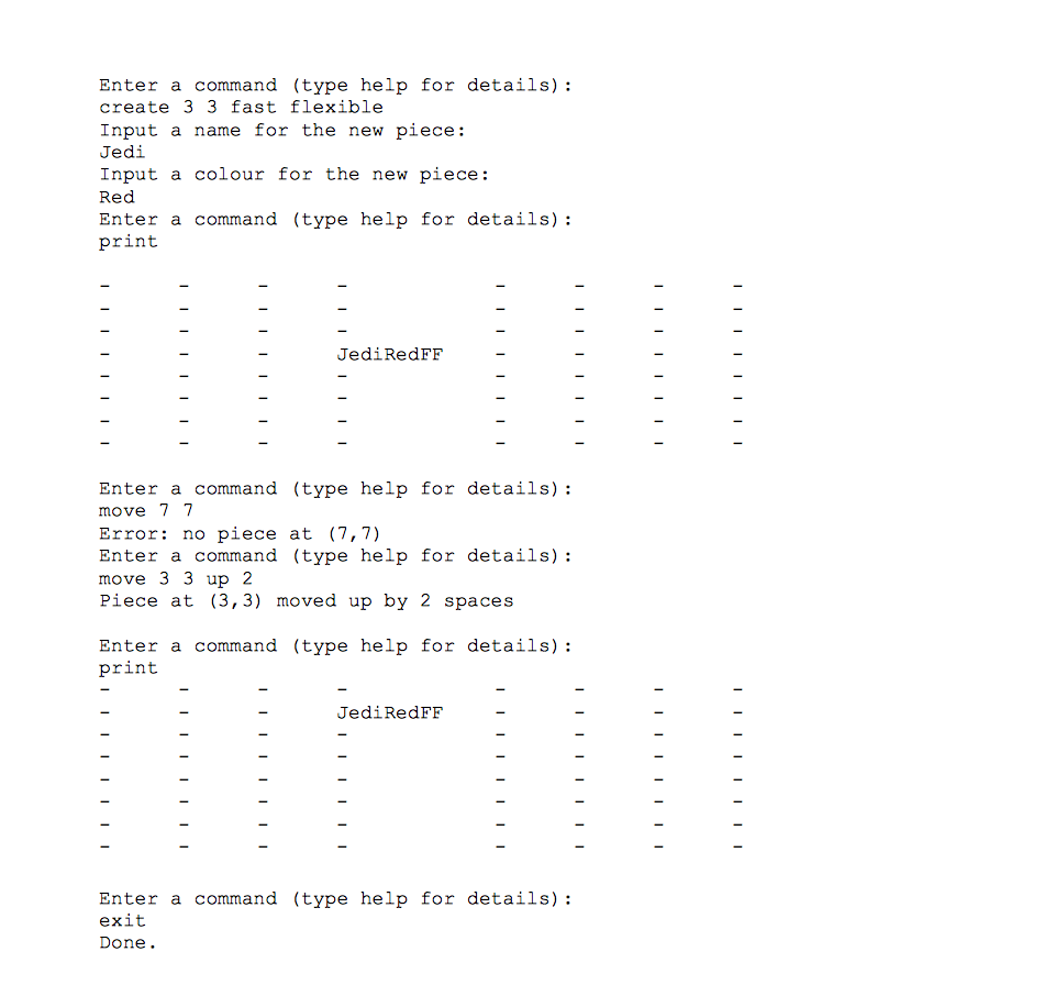 Solved Most board games have pieces that move across the | Chegg.com