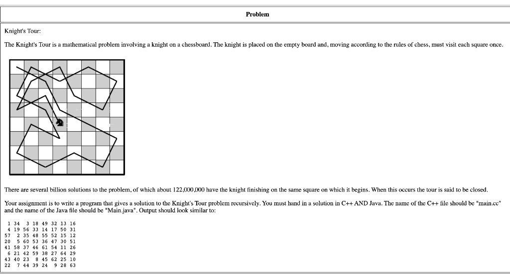 Solved Implementation in C++ and JAVA as descried. 1. Open | Chegg.com