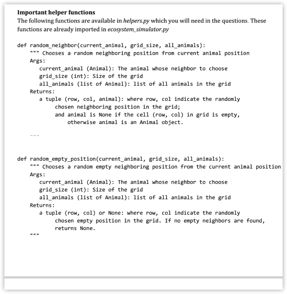 Solved In this assignment, you will write a Python program | Chegg.com