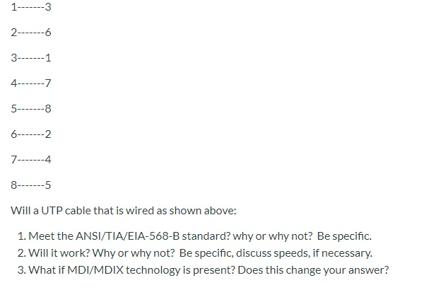 (note: The values listed above represent a "Crossover | Chegg.com