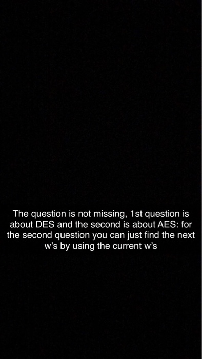 o) DES if the shared key is "pizazzes" find k10. AEs | Chegg.com