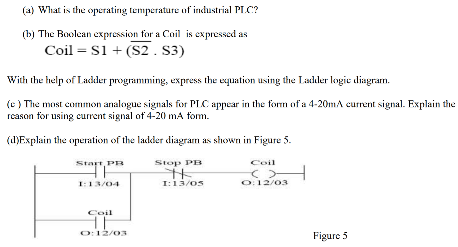 Solved (a) What is the operating temperature of industrial | Chegg.com